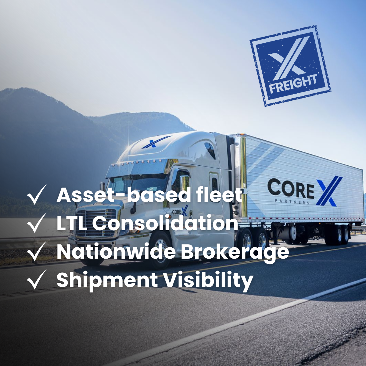 CORE X Freight Services | Temperature-Controlled Transportation